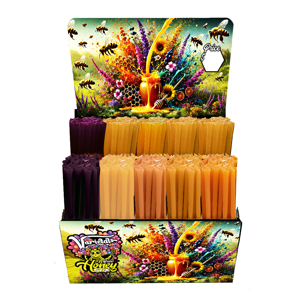 Buy 500 Varietal Honey Stix With Display - Multiple Varietal - Honey ...